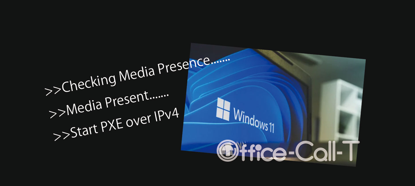 OSを立ち上げようとすると… | Office Call-T